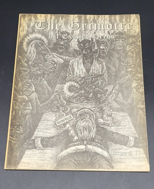 THE GRIMOIRE OF Exalted Deeds magazine #11, Dead Santa Cover, Rock, Urban F/VF £29.96 - PicClick UK