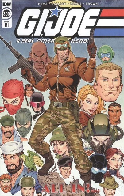 GI JOE A Real American Hero #300RIA VF 2022 image stock EUR 8,14 ...