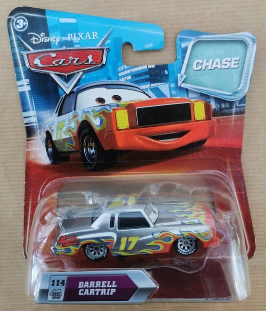 DISNEY PIXAR CARS DARRELL CARTRIP METALLIC CHASE - FINAL New, Mediocre ... DISNEY PIXAR CARS DARRELL CARTRIP METALLIC CHASE - FINAL New, Mediocre ...