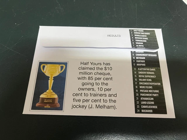 (17248) 7-11-2025 - Horse-Racing - Melbourne Cup 2025 winner: Half ...