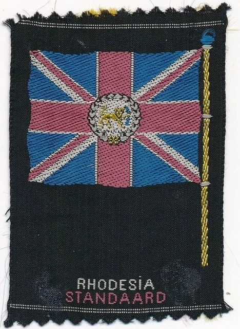 SILK CIGARETTE CARD Turmac (1930) : Flag of Rhodesia EUR 1,76 - PicClick IT