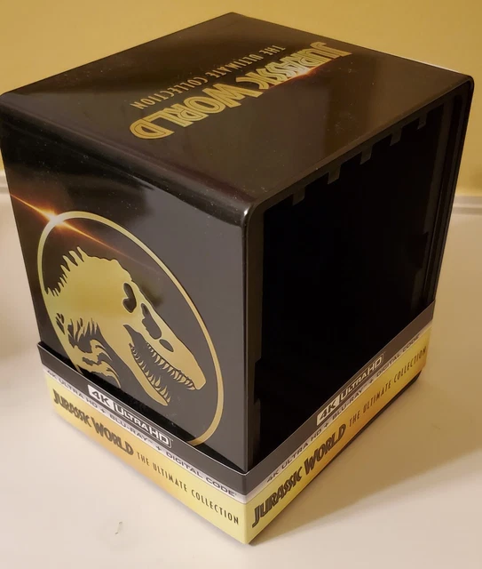 JURASSIC WORLD: 4K The Ultimate Collection Steelbook Box Outer Case ...