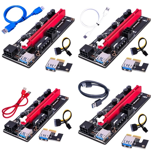 FOR CARD 1X to 16X USB GPU Cable Power Connector For Miner Min $22.71 ...