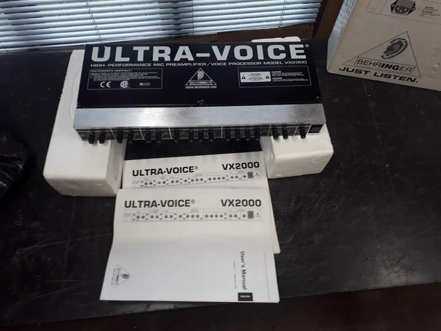 BEHRINGER ULTRA-VOICE VX2000 £90.00 - PicClick UK