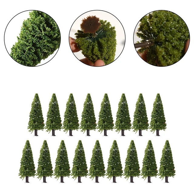 BUILDING SCENE MINI Tree Model Realistic Touch Enhance Model Landscape ...