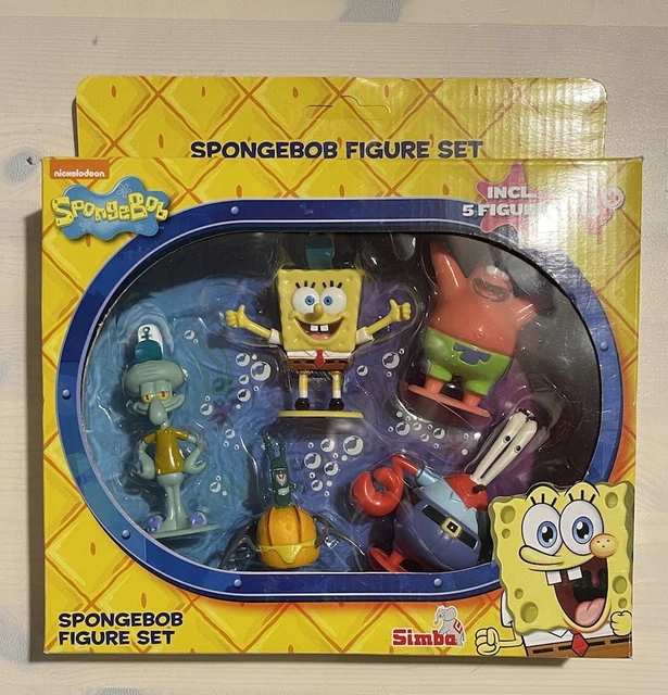 SIMBA SPONGEBOB SQUAREPANTS Figure Set 2014 SpongeBob Plankton Patrick ...