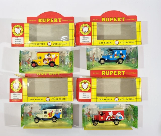 DAYS GONE LLEDO Model Rupert The Bear Collection Diecast Cars Vans ...