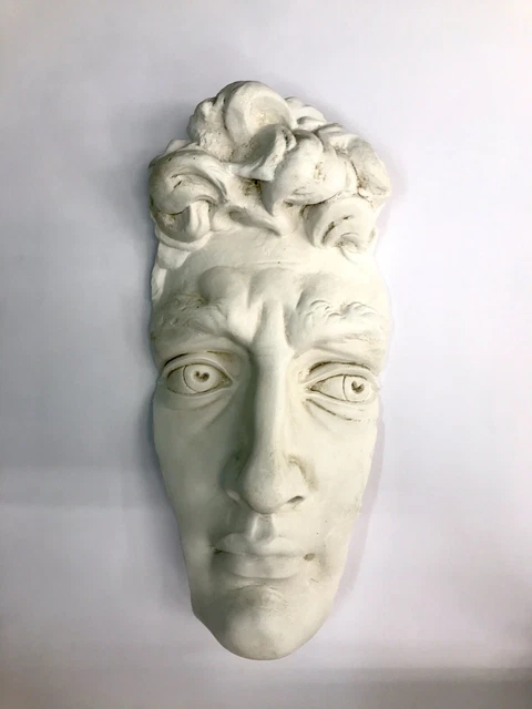 DAVID DI MICHELANGELO Face Face Profile Statue Bas-relief Men's Made In ...