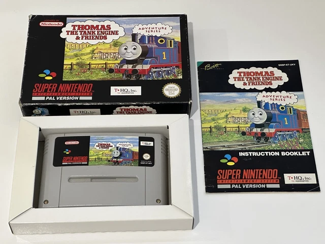 THOMAS THE TANK Engine & Friends - Super Nintendo SNES Boxed With ...