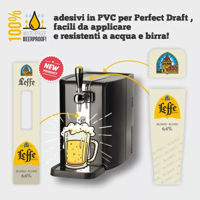 PERFECT DRAFT STICKER adesivi birra EUR 8,90 - PicClick IT
