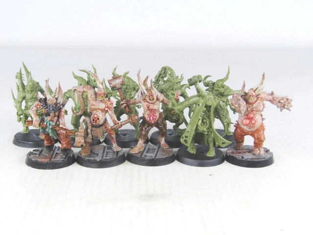 (DM15) POXWALKERS SQUAD Death Guard Chaos Space Marines 40k 30k ...