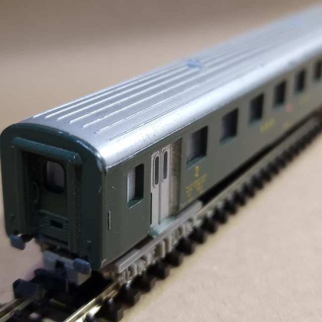 N GAUGE - Lima SBB CFF SNCF Green Coach £14.99 - PicClick UK
