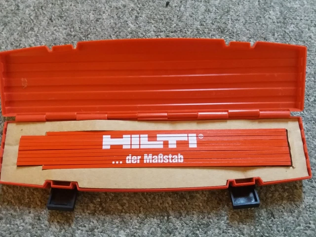 HILTI ZOLLSTOCK,ZOLLSTOCK HILTI,HILTI Meterstab EUR 40,00 - PicClick DE