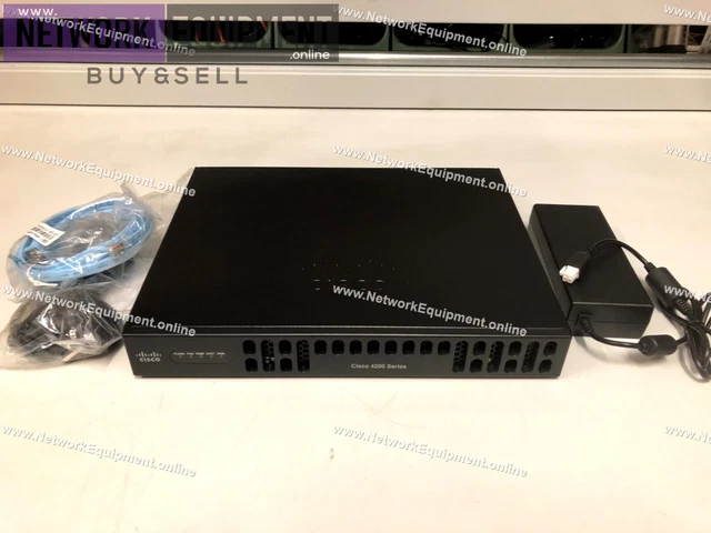 CISCO ISR4221-AX/K9 + FL-4220-PERF-K9 (throughput) ISR4221-SEC/K9 ...