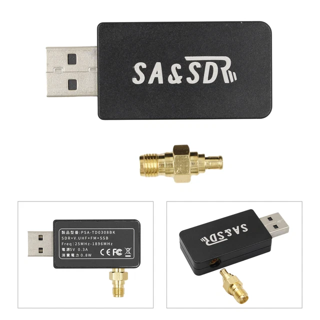 WIDEBAND SPECTRUM ANALYZER SMA-K Connector Radio Mini SDR Receiver RF ...