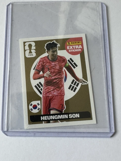 PANINI FIFA WORLD Cup 2026 Official Stickers - Heungmin Son GOLD Extra ...