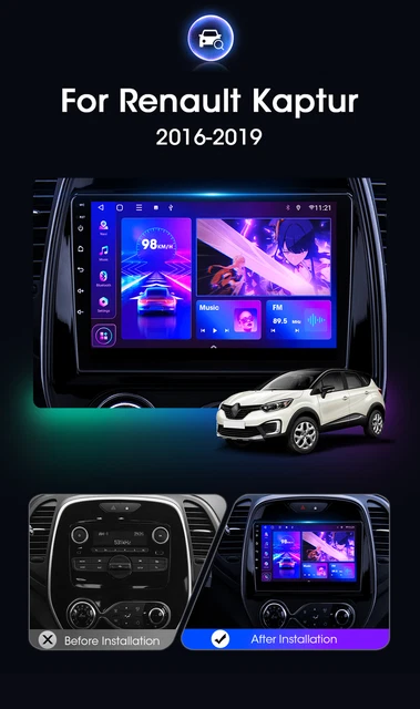 💥6GB+128GB💥8CORE CARPLAY ANDROID Autoradio Für Renault Captur 2013-19 ...