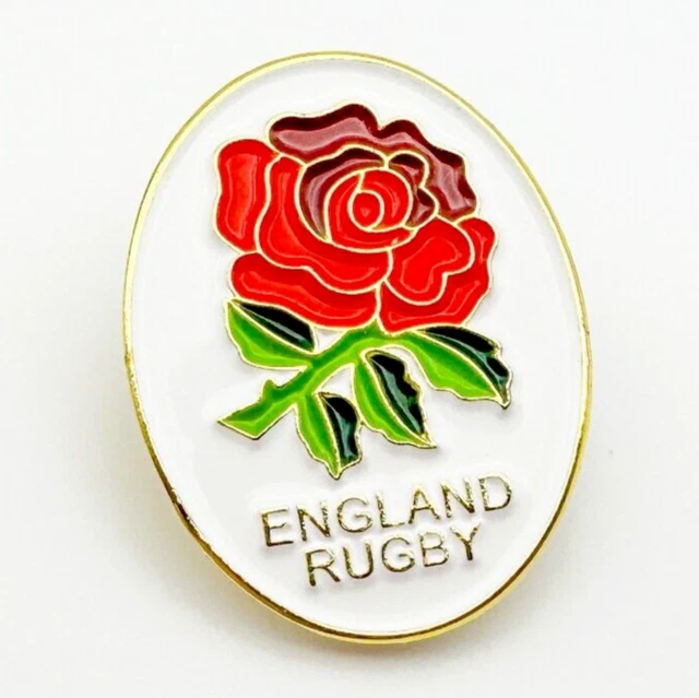 ENGLAND RUGBY ENAMEL Pin Badge | Six Nations World Cup | Rfu | Sweet ...