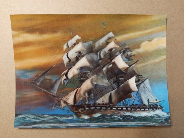 CARTE POSTALE LENTICULAIRE vintage 3D SSP-113 NAVIRE VIKINGER, TOPPAN, Zurich EUR 3,66 - PicClick FR