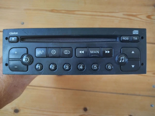 Peugeot Citroen Stereo Cd Player Clarion Rd3 0 Model Pu 2859a H Eur 13