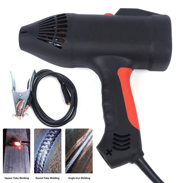 USED！0-120A PORTABLE SMALL Handheld Electric Welding Gun Machine Welder ...