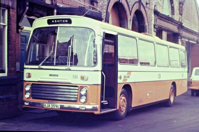 35MM BUS SLIDE SELNEC AJA 359L LEYLAND LEOPARD PSU 3-4R / ECW £5.11 ...