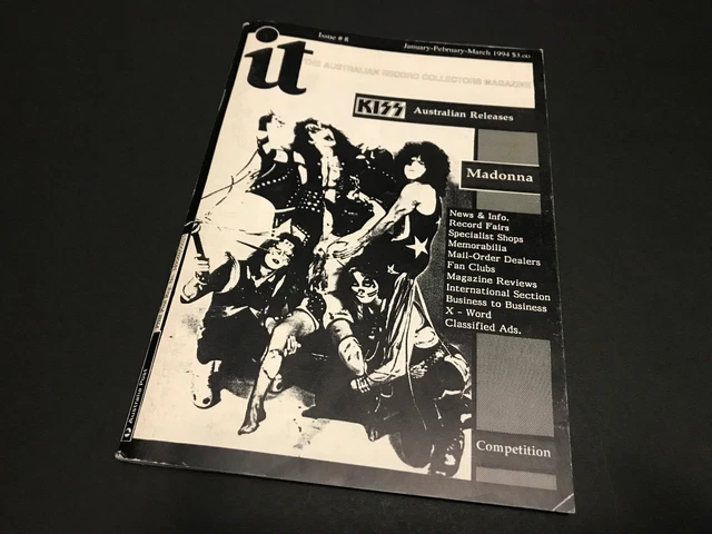 AUSTRALIAN RECORD COLLECTOR Magazine Kiss Madonna $39.00 - PicClick AU