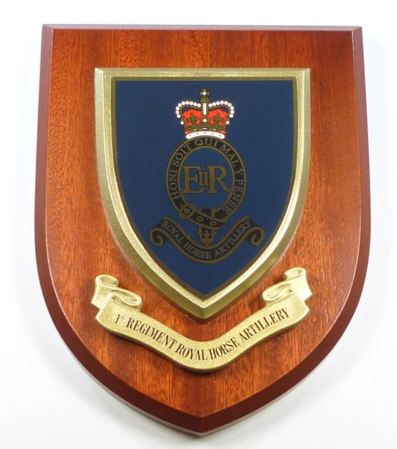 1 RHA 1ST Regiment Royal Horse Artillery Deluxe Uk Made Veterans Mess ...