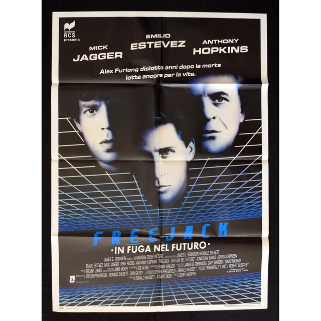 FREEJACK MANIFESTO MICK Jagger Estevez Anthony Hopkins Future A239 £47. ...