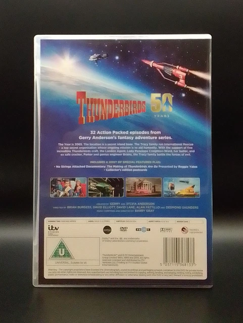 THUNDERBIRDS - DVD (10-Disc) Box Set - 50th Anniversary Collector's ...