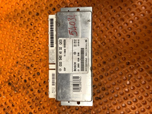 MERCEDES-BENZ W211 E CLASS E270 CDI ESP Control Module A0335454132 £45. ...