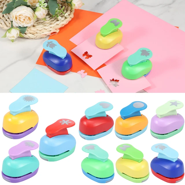 3PCS CRAFT HOLES Punch Portable Shape Hole Puncher Set Easy to Use ...