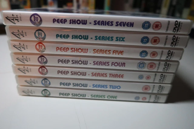 PEEP SHOW DVD Complete Box Set Channel 4 Series Season 1-7 Mitchell and ...
