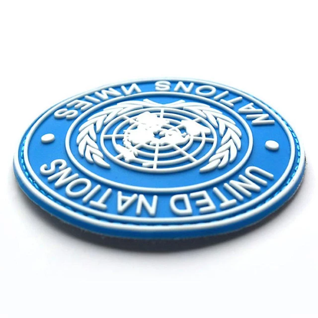 INTERNATIONAL U.N UN United Nations Genuine Shoulder Patch Badge Blue £ ...