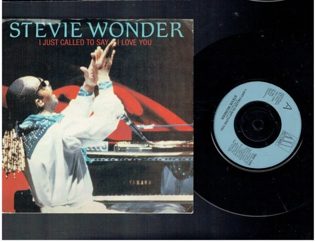 STEVIE WONDER I Just Called To Say I Love You 1984 Vinyl Single EUR 1,16 - PicClick IT