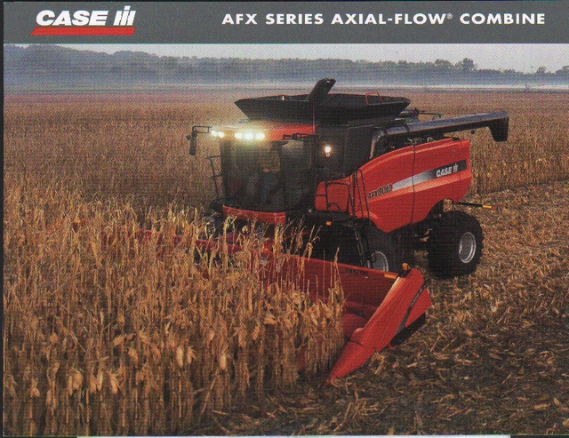 CASE IH &AFX Series" Axial-Flow Combine Brochure £5.00 - PicClick UK