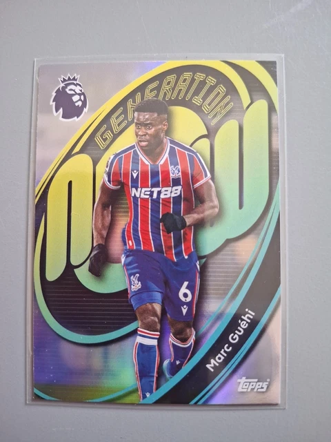MARC GUEHI CRYSTAL Palace Generation Now Topps 2026 Footballer Card £1. ...
