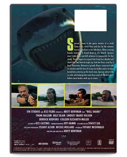 BULL SHARK (DVD) Thom Hallum Billy Blair Lindsey Marie Wilson EUR 19,61 ...
