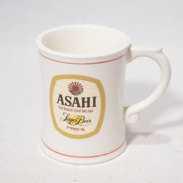 VINTAGE ASAHI DRAFT Beer Mini Tankards Worlds Great Breweries Franklin ...