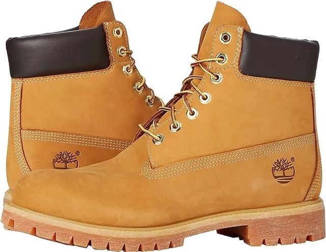 TIMBERLAND MEN'S 6 inch Premium Waterproof Boot usa 11 Wheat Nubuck £ ...