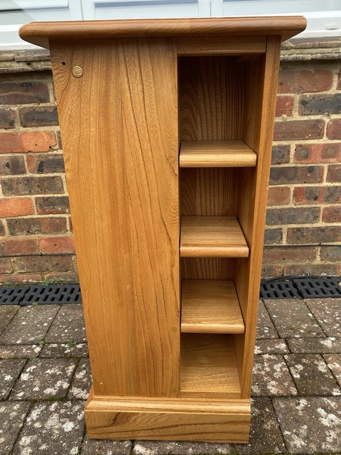 ERCOL MURAL LIGHT Elm Display Cabinet Storage Unit £125.00 - PicClick UK