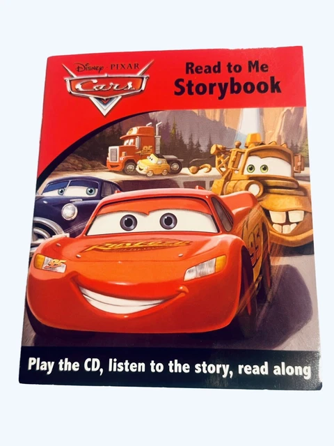 DISNEY PIXAR CARS ~ READ TO ME STORYBOOK & CD ~ Based On The Movie $19. ...