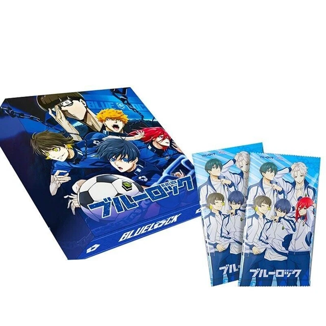 BLUE LOCK ANIME Collection Trading Card Booster Box Figures Role Cards ...
