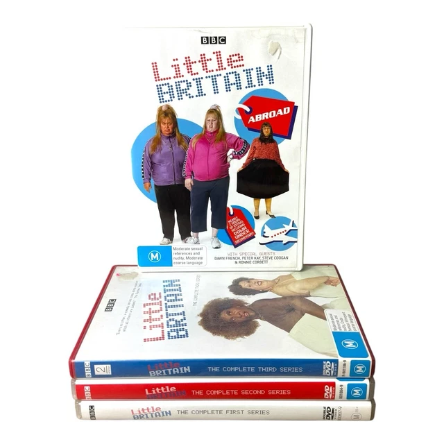 LITTLE BRITAIN THE Complete Series Seasons 1 2 3 + Abroad DVD Set - PAL ...