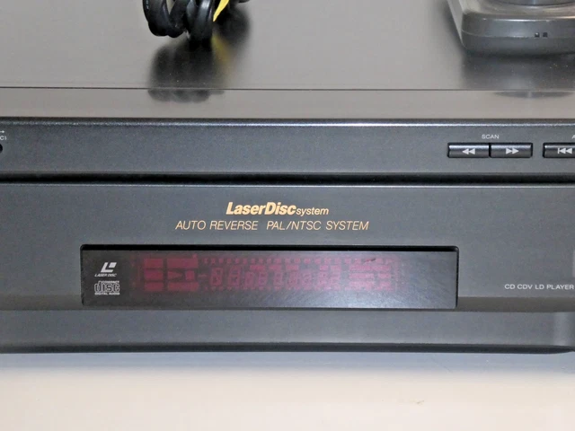 SONY MDP-850D HIGH-END LaserDisc / LD Player, neuer Laser, 2 Jahre ...