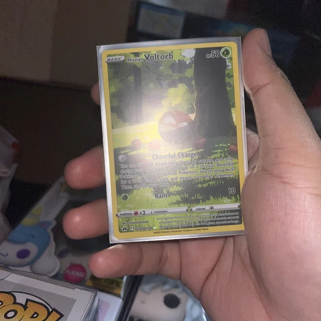 POKÉMON TCG HISUIAN Voltorb Crown Zenith: Galarian Gallery GG01/GG70 ...