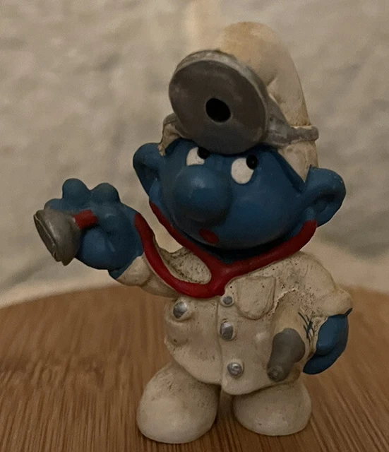 SMURFS/SCHLUMPF/SCHTROUMPF/PUFFI - DOCTOR Smurf 20037 £10.00 - PicClick UK