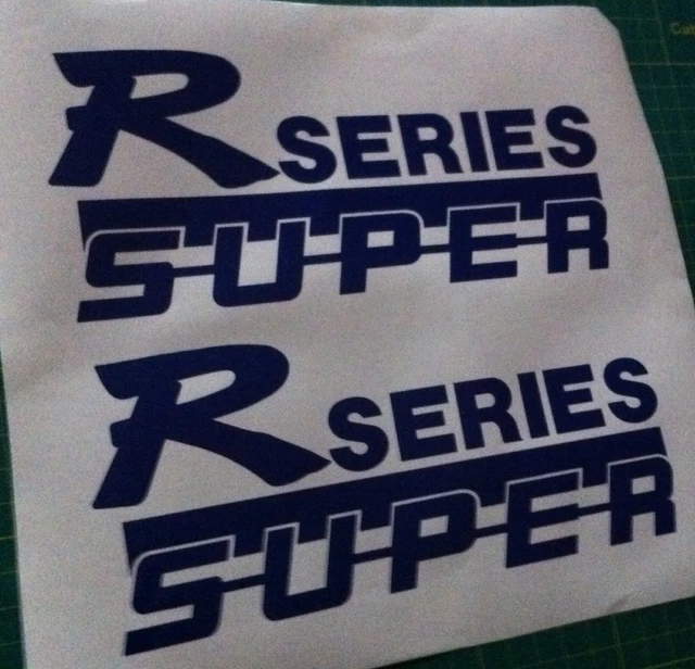 SCANIA &R SERIES Super" Logo Stickers Decals Graphics x 2 £109.40 ...