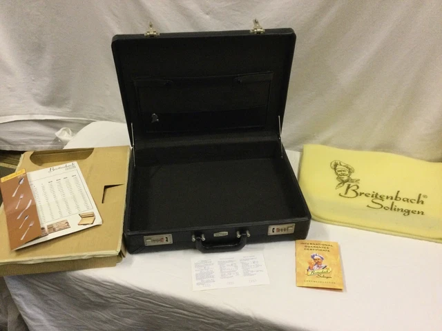 BREITENBACH SOLINGEN CUTLERY Briefcase Only. £5.92 - PicClick UK