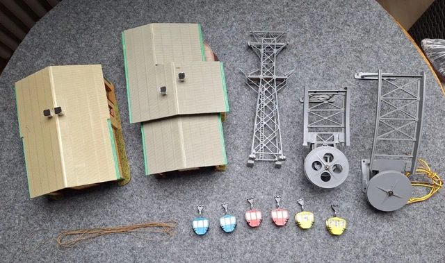 BRAWA 6280 KANZELWANDBAHN H0 Gebraucht mit Berg- und Talstation EUR 100 ...